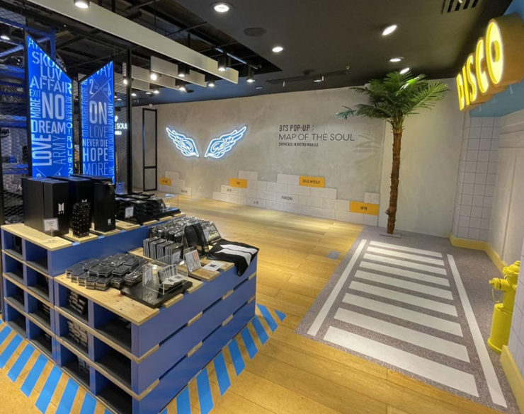 IN PHOTOS: Here’s your first look at the BTS pop-up store in Manila ...