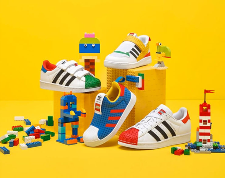 Lego and Adidas Originals release first-ever Superstar brick set and ...