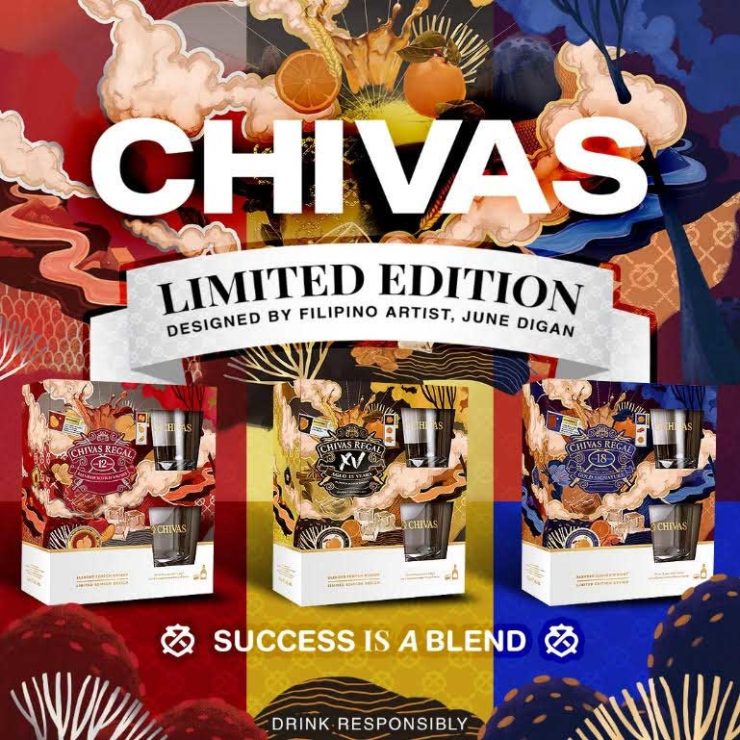 Chivas Regal collaborates with visual artist June Digan for limited ...