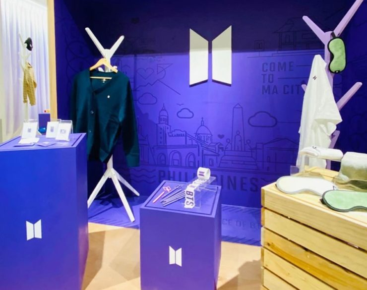 ICYMI: BTS pop-up is now open at SM Megamall - Garage