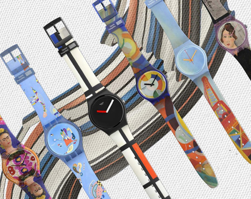 LOOK: You can now get the Swatch x Centre Pompidou collection - Garage