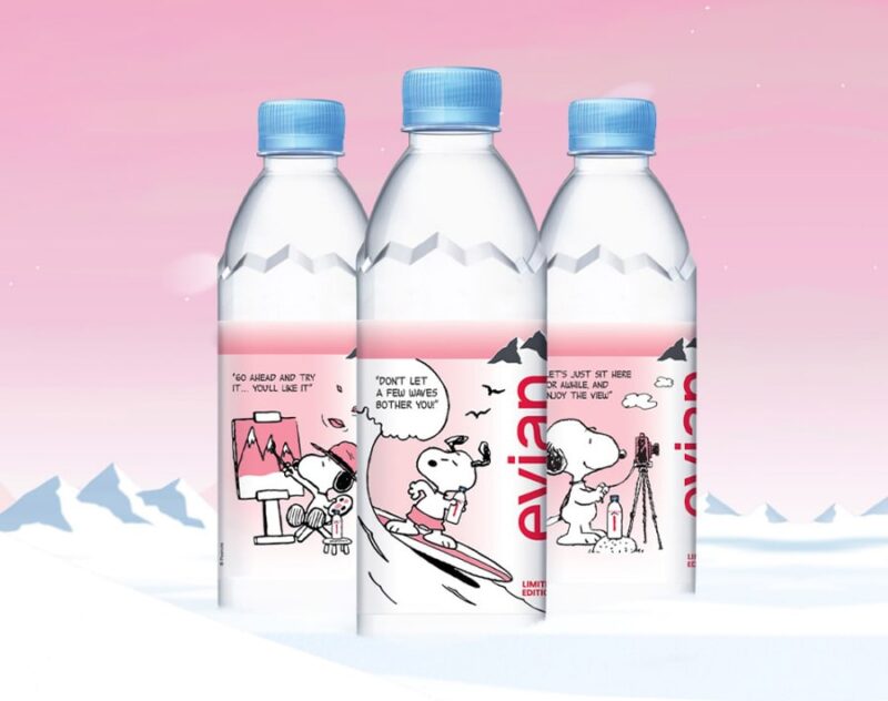 Snoopy x Evian: Stay refreshed and win prizes - Garage
